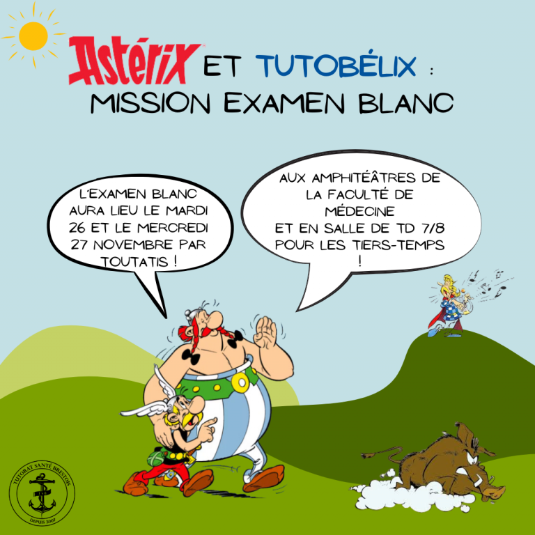 Examens Blancs PASS S1 - Tutorat Santé Brestois Examens Blancs PASS S1 - Tutorat Santé Brestois